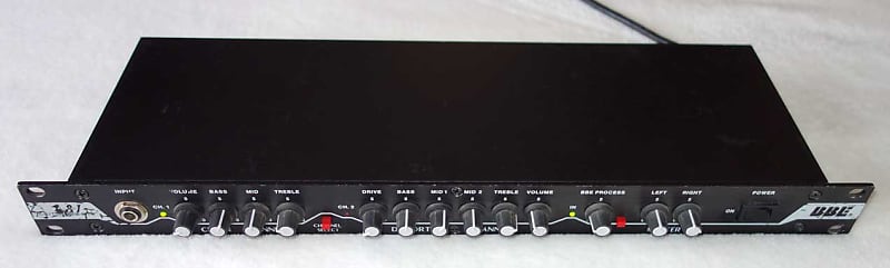 Vintage BBE 381 Stereo Guitar Preamp w/BBE Processing, | Reverb