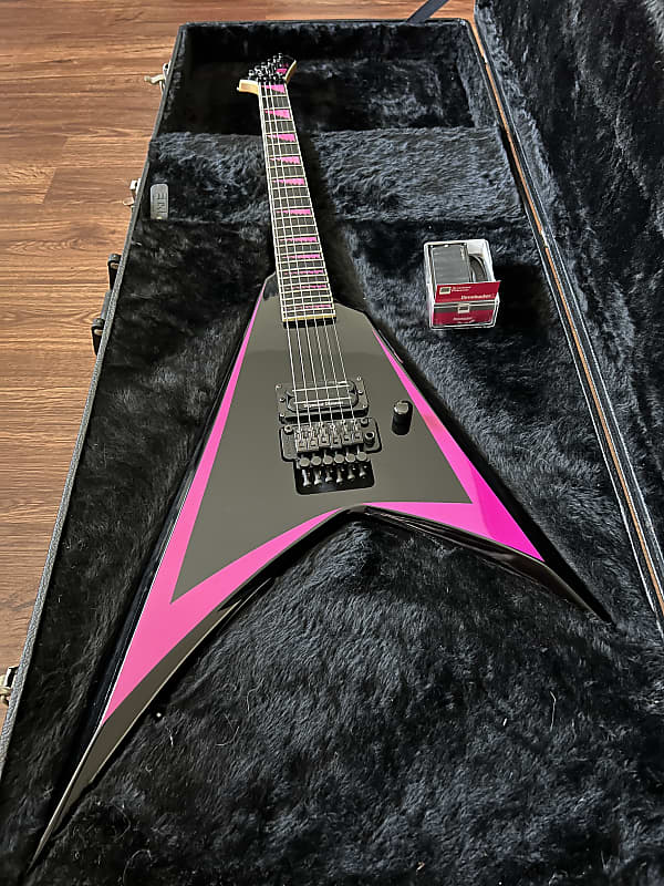 ESP LTD Alexi-600 SE 2008 - Gloss black/ pink | Reverb