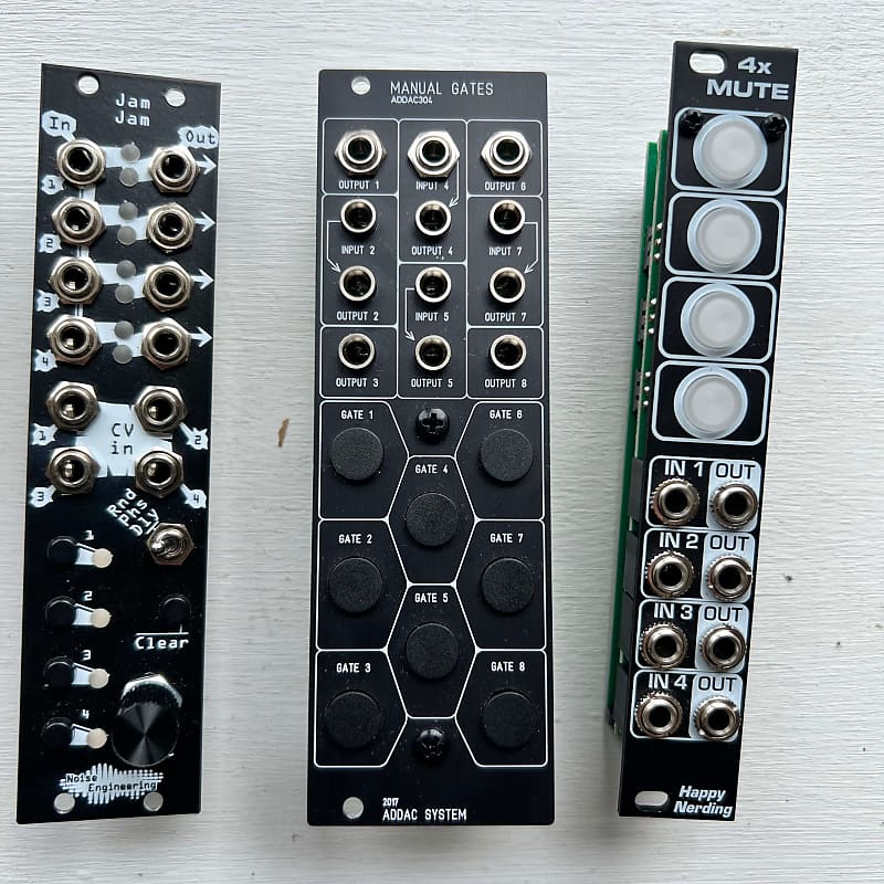 ADDAC 304 Manual Gates Eurorack Controller Module Modular | Reverb