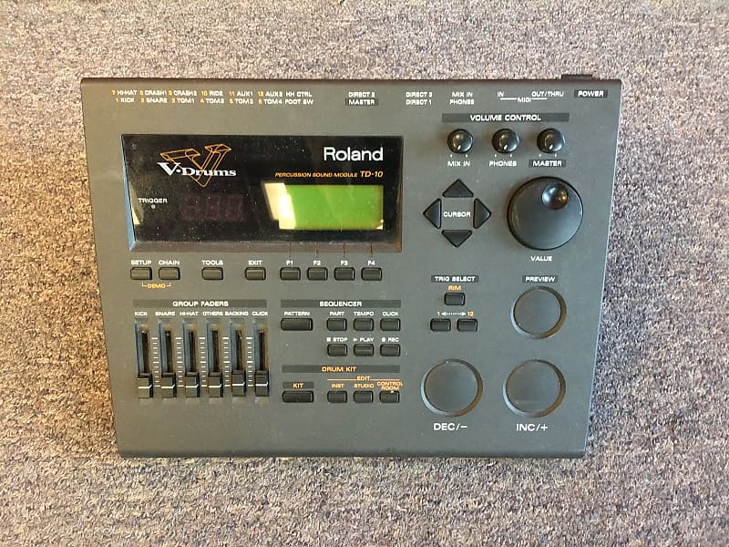 Roland TD-10 V-Drum Sound Module-Please Read! | Reverb