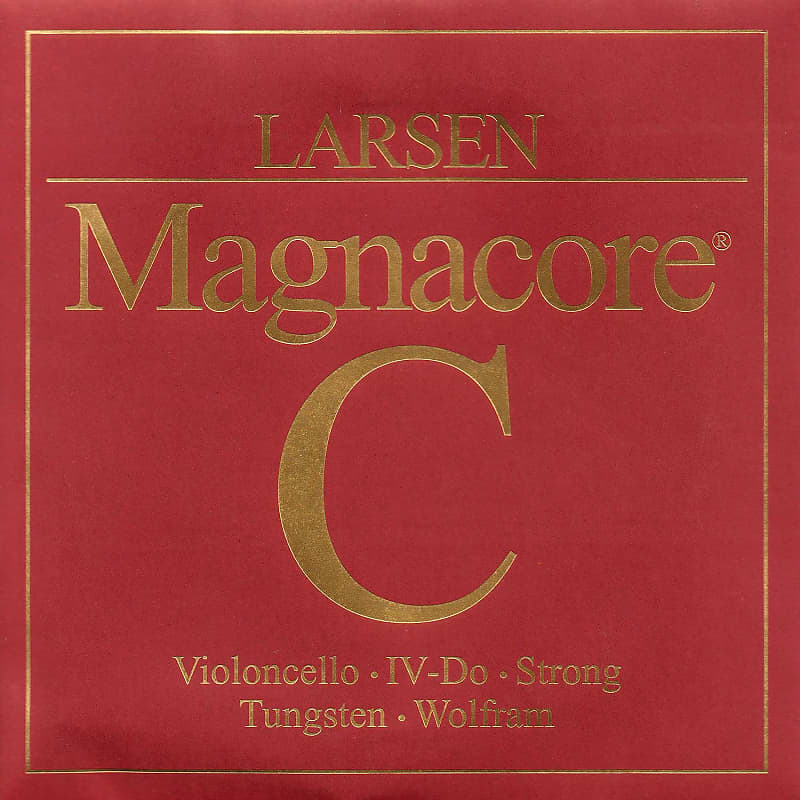 Larsen Larsen Magnacore Cello C String - Tungsten Wound Steel | Reverb