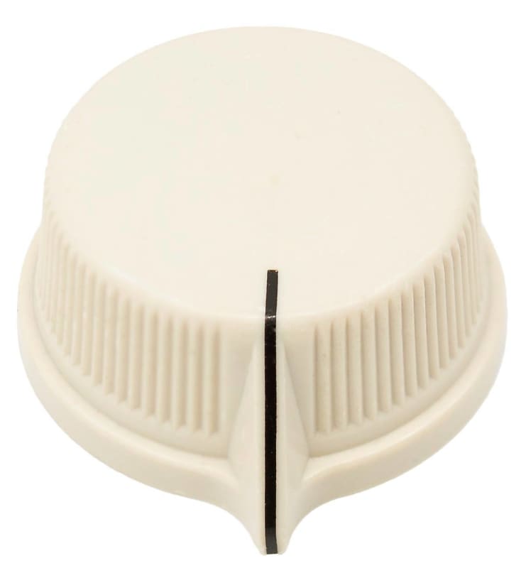 P-K385C Cream Large Pointer Knob Pedals/ Amps w/ Set Screw | Reverb UK