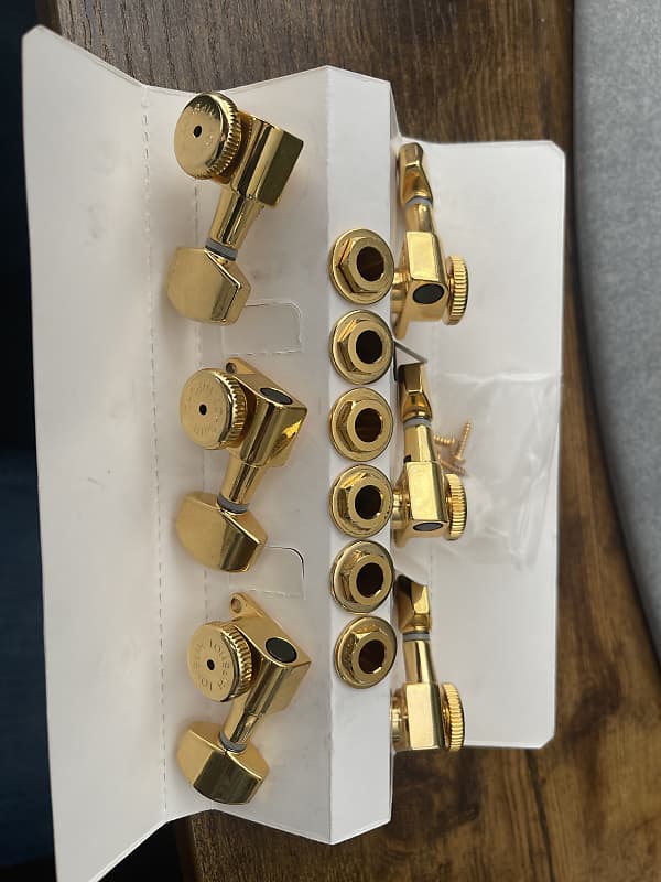 Hipshot Locking Tuners Gold | Reverb