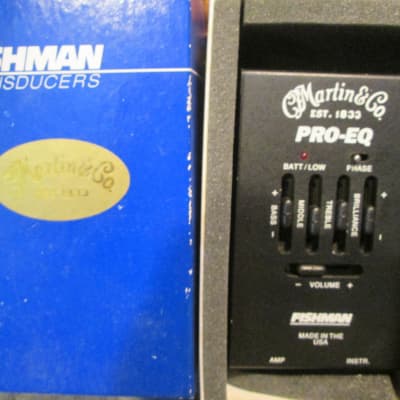 Fishman Martin & Co. PRO-EQ | Reverb