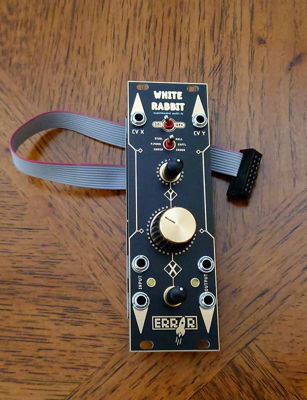 Error Instruments White Rabbit - Delay / Reverb 2023 - Black | Reverb