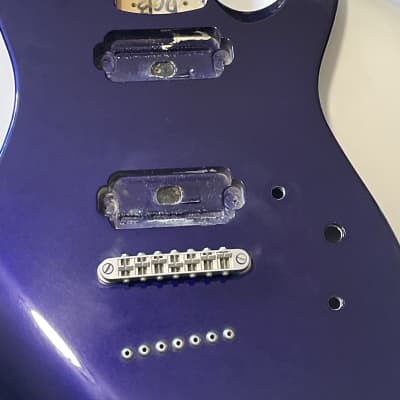 2000's Made in Japan Jackson DR7 Dinky 7 String Purple Guitar | Reverb