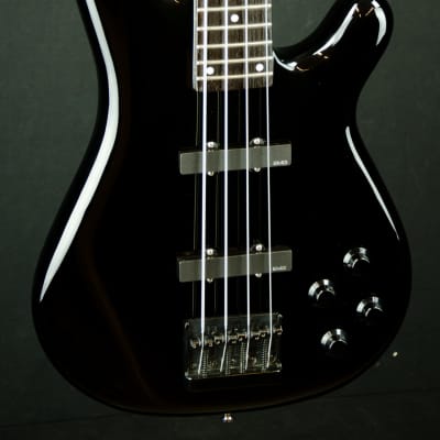 Used Fernandes Gravity Deluxe 4-String Bass, Black, EMG | Reverb