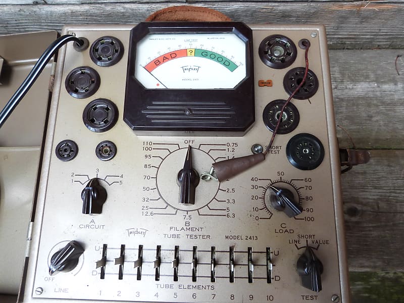 Triplett tube tester model 2413 | Reverb