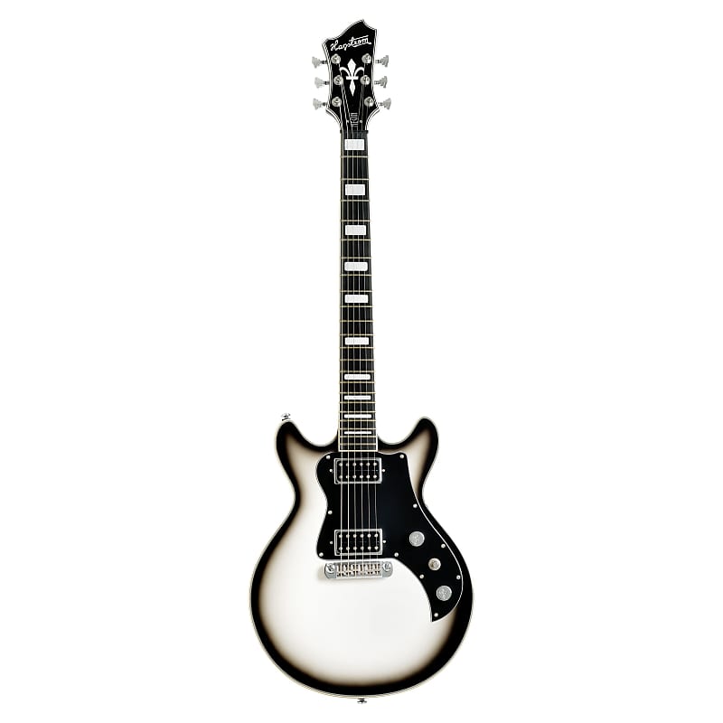 Hagstrom Megin Aged Grey Burst - Electric Guitar | Reverb