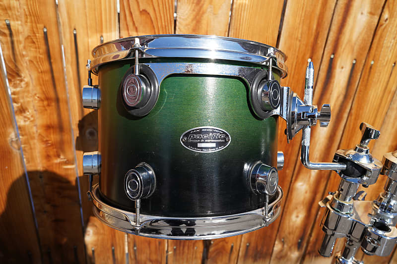 PDP MX-Series 9" x 12" Tom Green to Black Fade w/ STM Mount & | Reverb