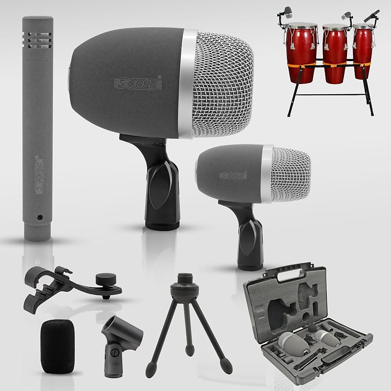 5 Core Conga Mic Cardioid Dynamic XLR Microphone For Kick | Reverb