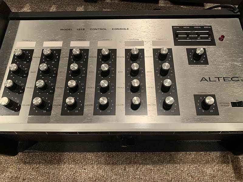 Altec Lansing Model 1212 Control Console with Internal Reverb | Reverb