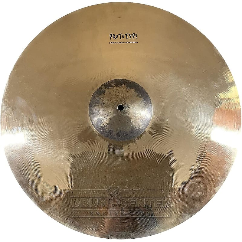Sabian Prototype HHX Ride Cymbal 21" 2320 grams Default Title | Reverb