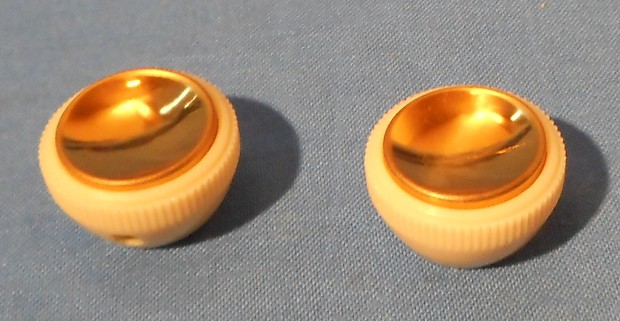 NEW 2 GENUINE HOFNER TEACUP VOLUME AND TONE BASS KNOBS FOR | Reverb UK