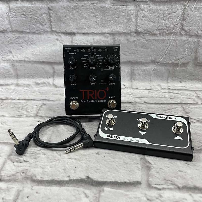 Used: DigiTech Trio+ Looper w/ FS3X Footswitch | Reverb