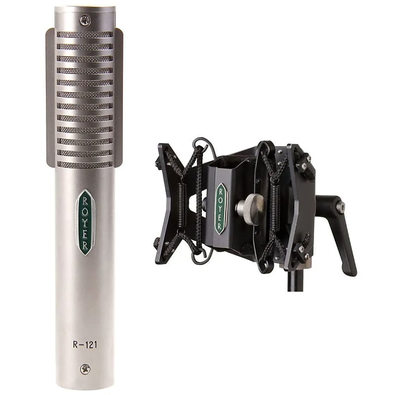 Royer Labs R-121 Ribbon Microphone with RSM-SS1 Sling-Shock | Reverb