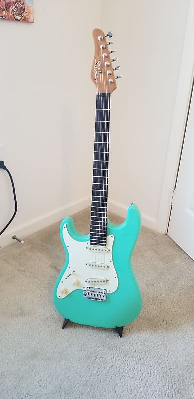 Left Handed Schecter Nick Johnston with Bonus Accessories | Reverb
