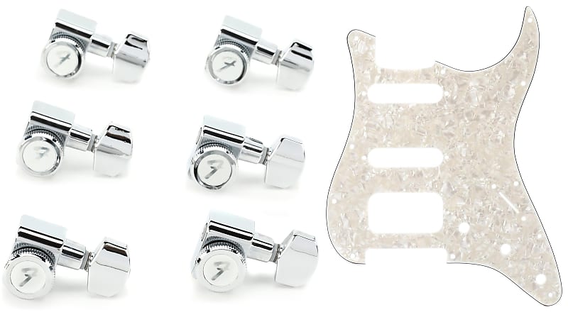 Fender Locking Stratocaster/Telecaster Tuning Machines Set - | Reverb