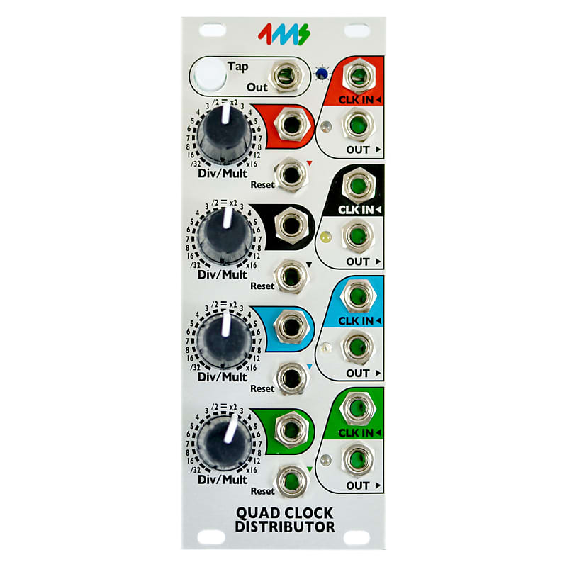 4ms Quad Clock Distributor - Clock Modular Synthesizer | Reverb