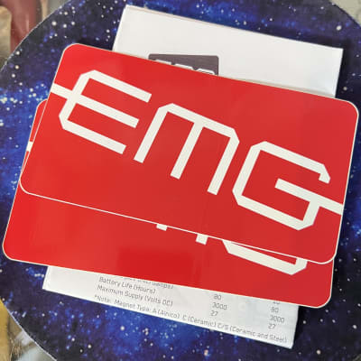 EMG-40P5 and EMG-40J Bass Pickup Set 5 String Pickups Like | Reverb