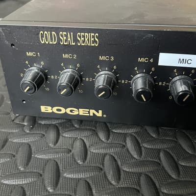 Bogen GS60 Mixer Amplifier Commercial Gold Seal Series | Reverb