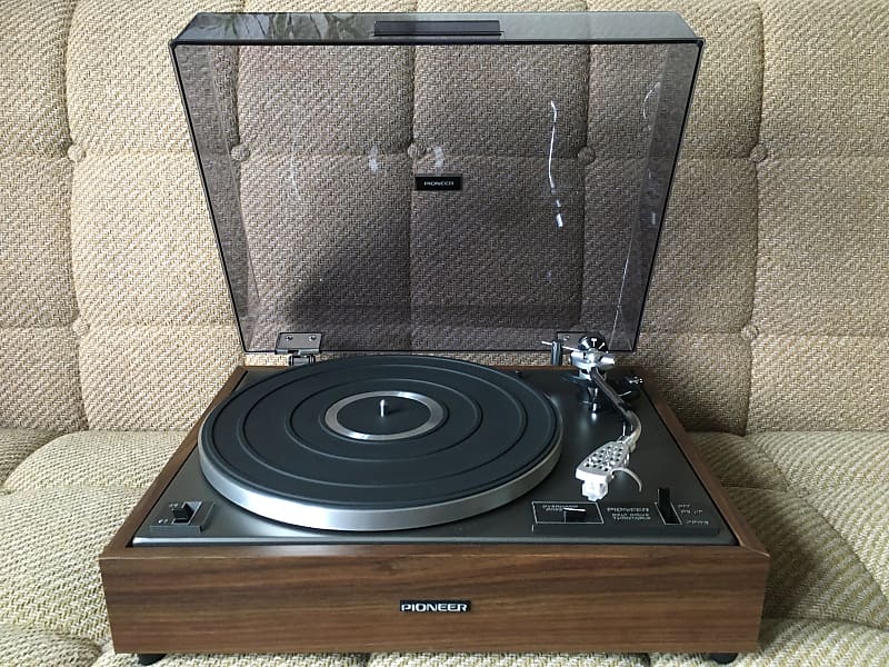 Vintage Pioneer PL-12D Mk2 Turntable - Fully Serviced | Reverb