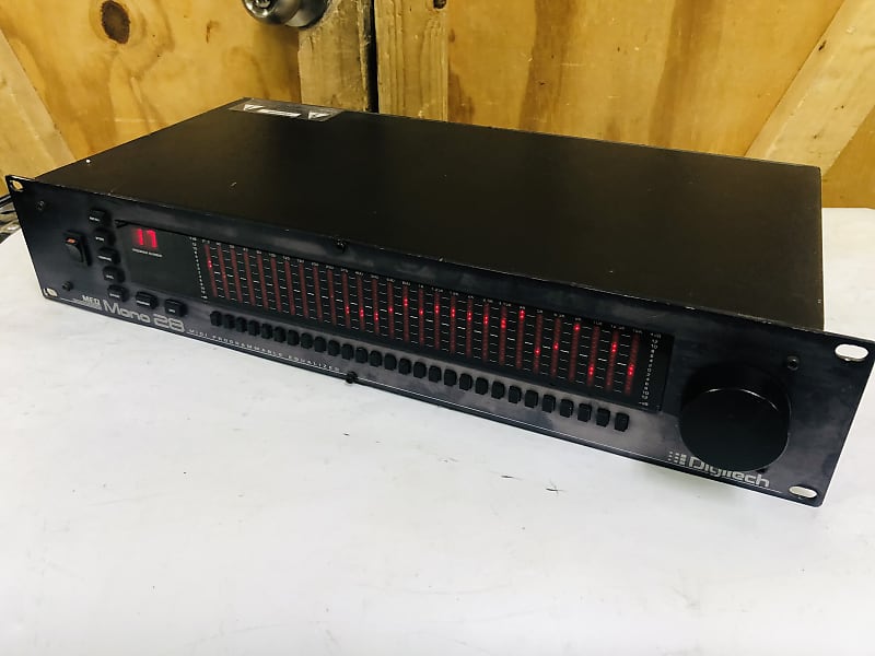 Rack Mount Digitech MEQ Mono 28 Midi Programable 28 Band | Reverb