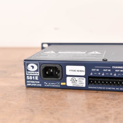Symetrix 581E Distribution Amplifier (4x4) CG00ZAD | Reverb UK