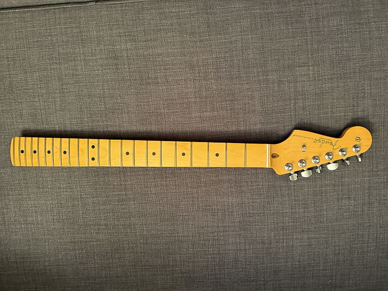 Left handed Fender American Professional II Stratocaster neck | Reverb
