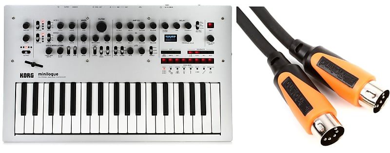 Roland RMIDI-B3 Black Series MIDI Cable - 3 foot Bundle with | Reverb