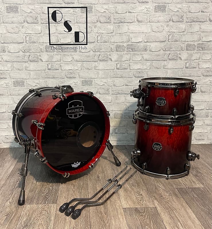 Mapex Saturn V Drum Kit Shell Pack 3 Piece / 18” 14” 12” / | Reverb