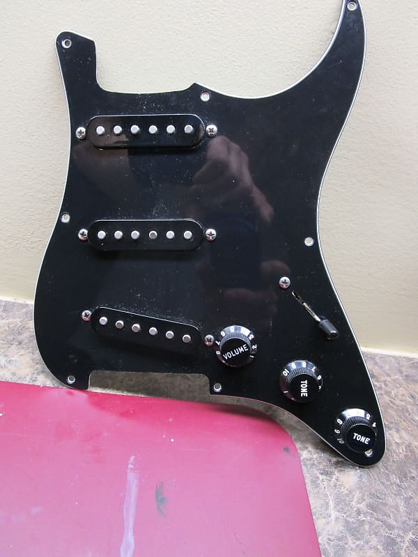 Fender Stratocaster, Dimarzio Injector Loaded pickguard | Reverb