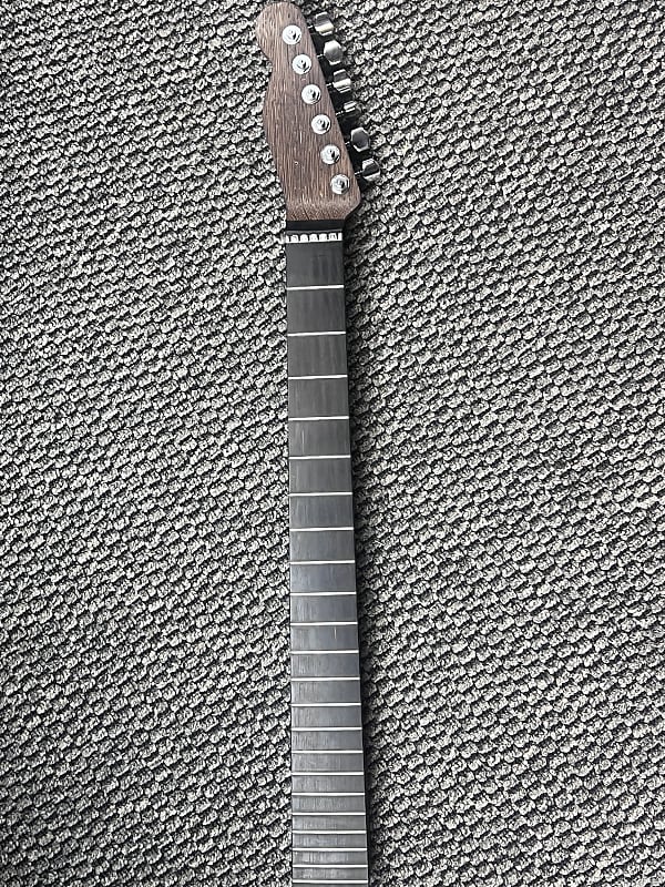 Warmoth Reverse Telecaster Neck LSR Nut Locking Tuners | Reverb UK