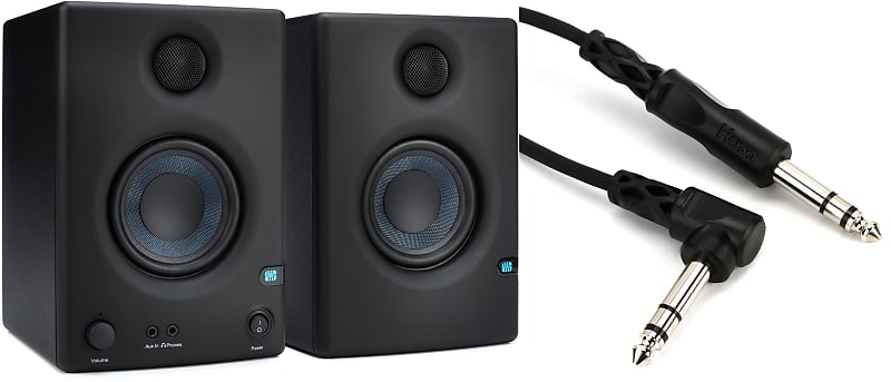 PreSonus Eris E3.5 3.5-inch Powered Studio Monitors Bundle | Reverb