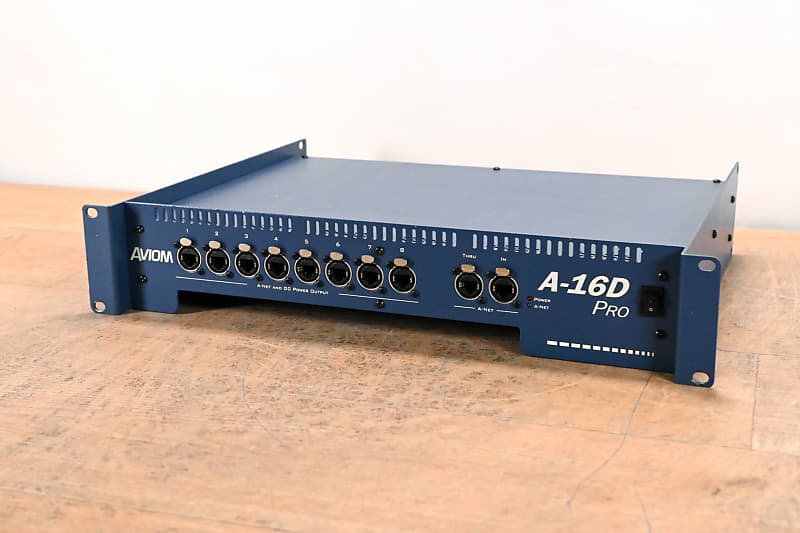 Aviom A-16D Pro A-Net Distributor CG01M73 | Reverb