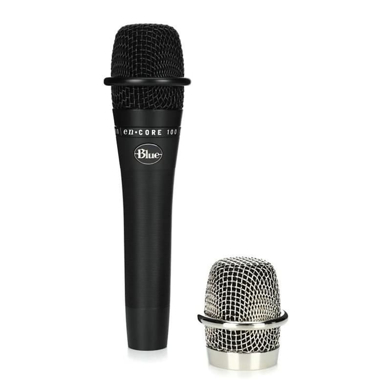 Blue enCore 100 Studio Grade Dynamic Microphone - Black | Reverb