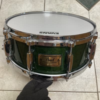 Pearl Masters Custom Maple 🍁 2010 - 2018 - Emerald Mist | Reverb