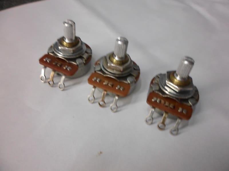 Vintage 1972 Fender Stratocaster Pots 250K Potentiometer | Reverb