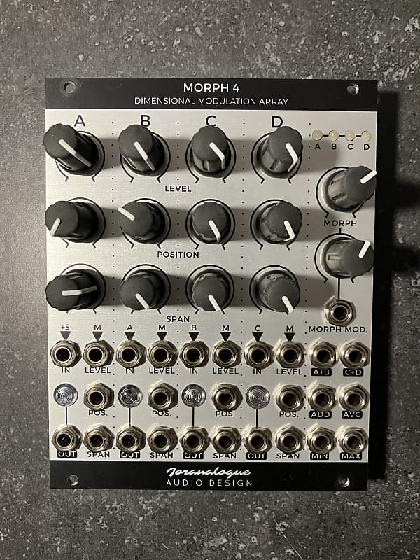 Joranalogue Morph 4 2020 - Silver | Reverb