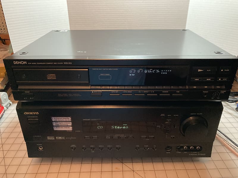 Vintage 1988 Denon DCD-810 1988 Single CD Player Tested and | Reverb