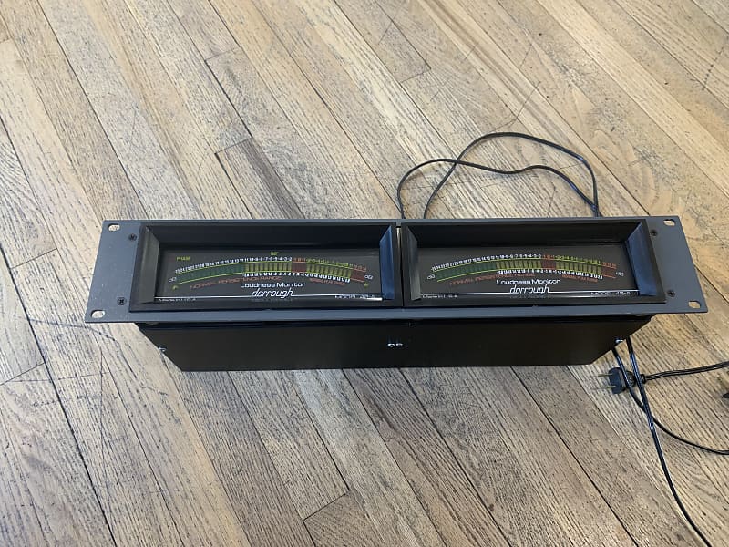 VINTAGE-DORROUGH LOUDNESS MONITORS- 40A -NICELY RACKED | Reverb