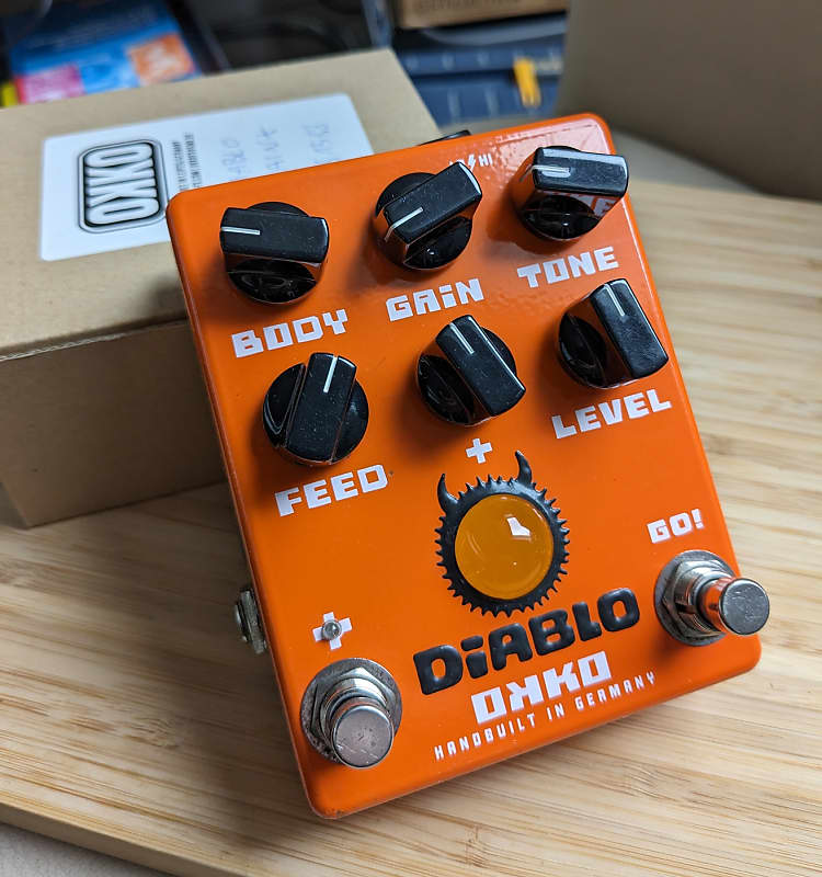 OKKO Diablo Plus 2008 rare handpainted V1 | Reverb UK