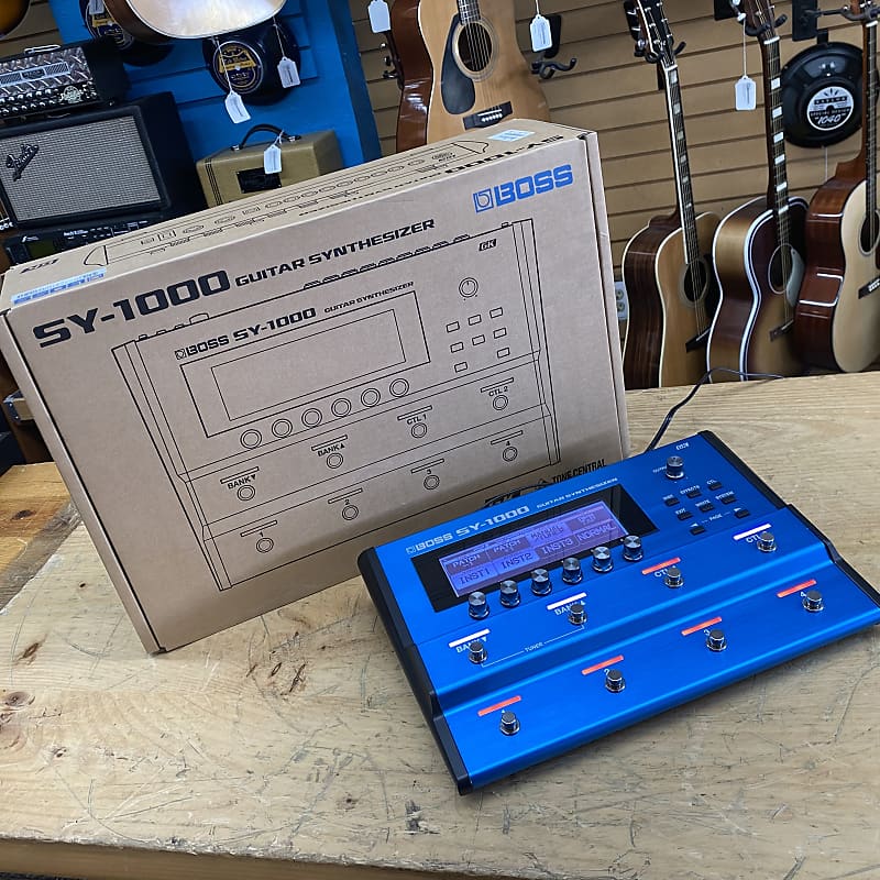 Boss SY-1000 Guitar Synthesizer Pedal | Reverb