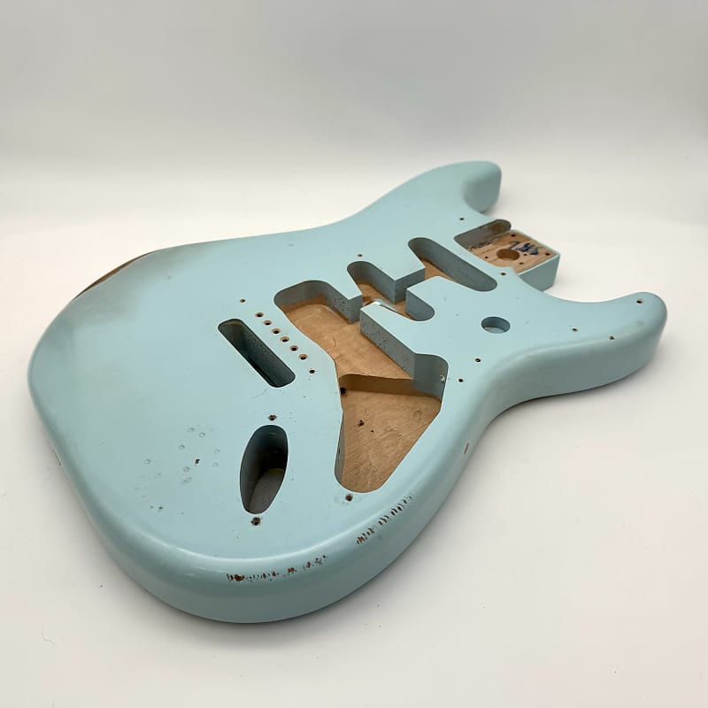 Fender Road Worn Stratocaster Factory Relic Body Light Nitro | Reverb