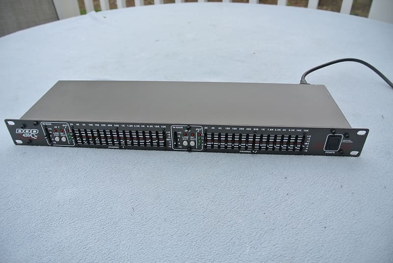 DOD 430Q SR430 Dual 15-Band Professional Equalizer EQ w/ | Reverb
