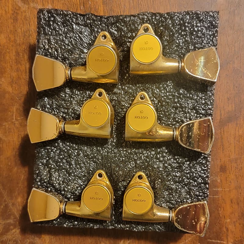 Gotoh SG301-04 Keystone Tuners 2000 - Gold | Reverb