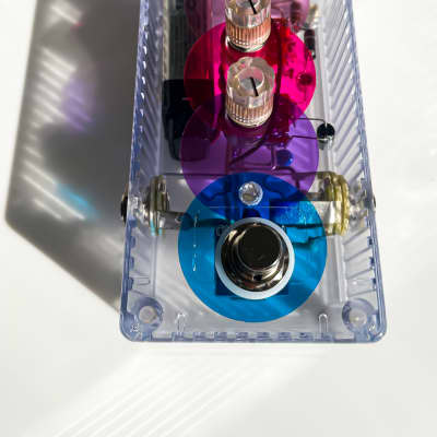 Little Noise The Aaronel Fuzz Clear Transparent Hardwired | Reverb