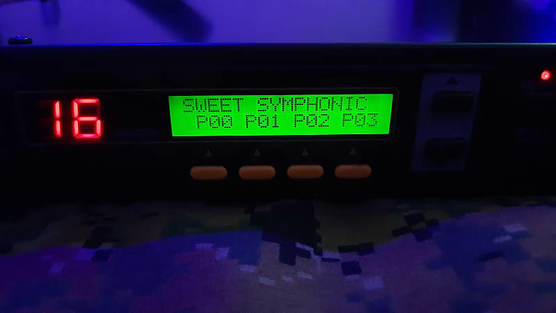 Yamaha EMP700 Symphonic Multi Effect Rack Unit - 1992 - Black | Reverb