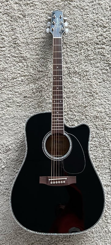 Takamine EF341DX 6 String Dreadnought Electric Acoustic | Reverb