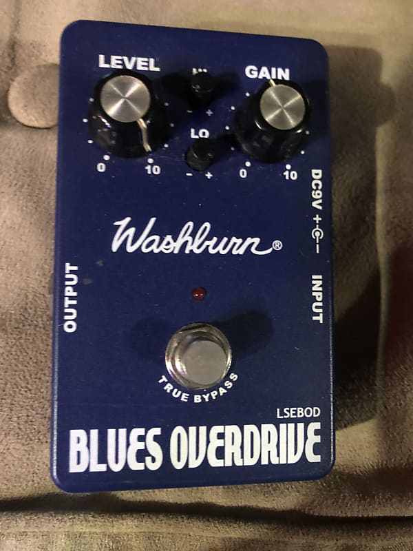 Washburn Blues Overdrive - blue | Reverb